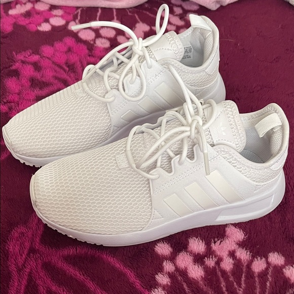 adidas | Shoes | Nwt Adidas Xplr Triple White Sneakers | Poshmark